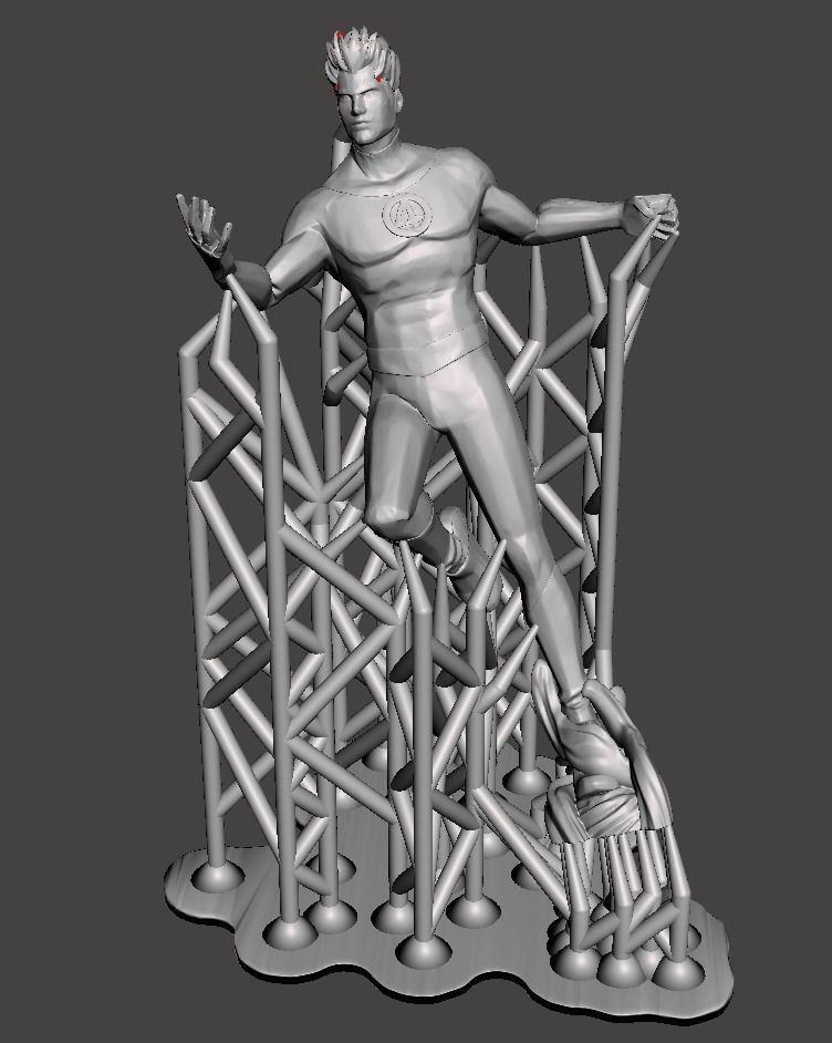 human torch 3d model for 3d printing 3D model 3D printable | CGTrader