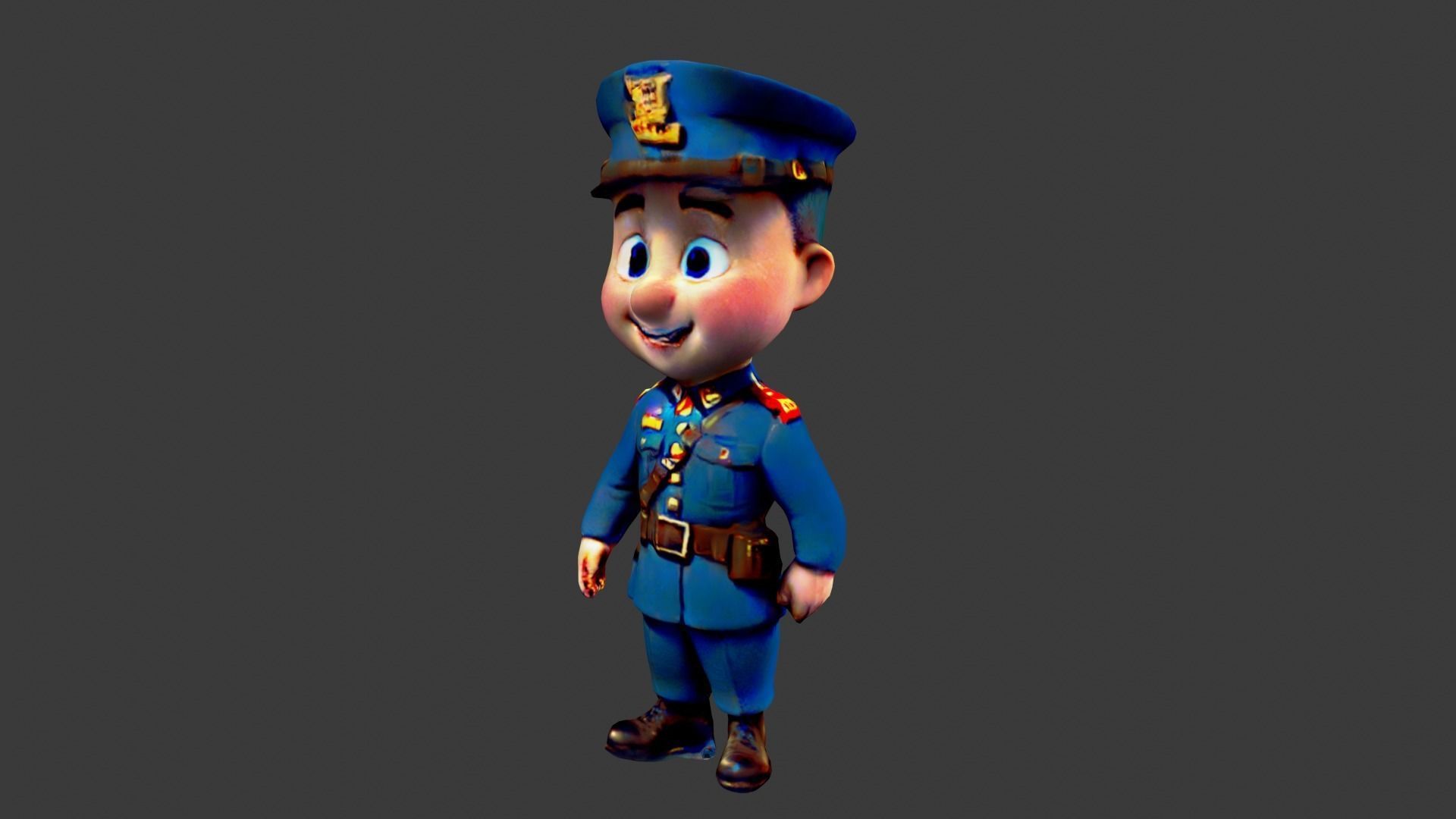 3D model World War II Pilot Soldier VR / AR / low-poly | CGTrader