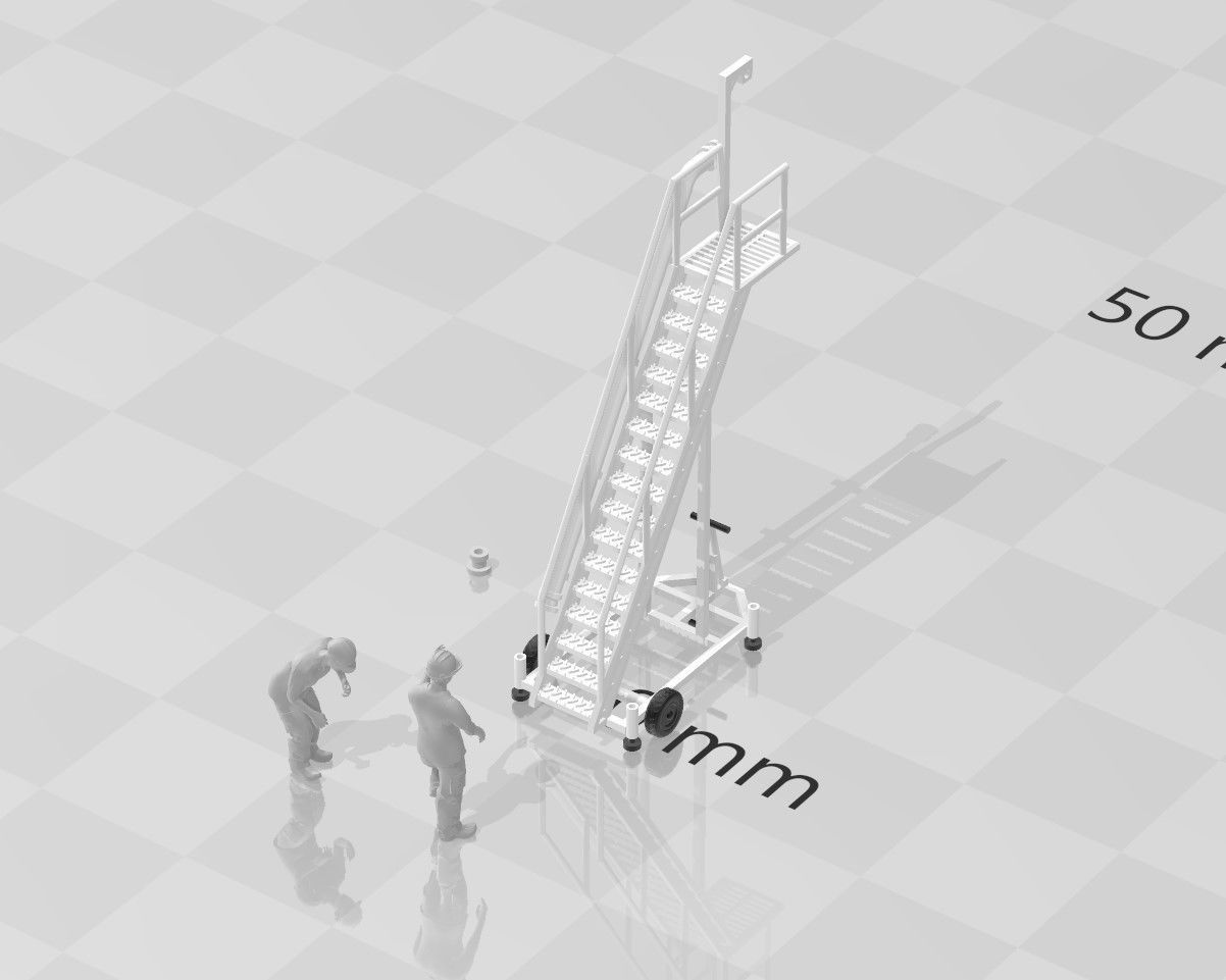 N Scale Portable Liquid Transfer Platform free 3D model | CGTrader