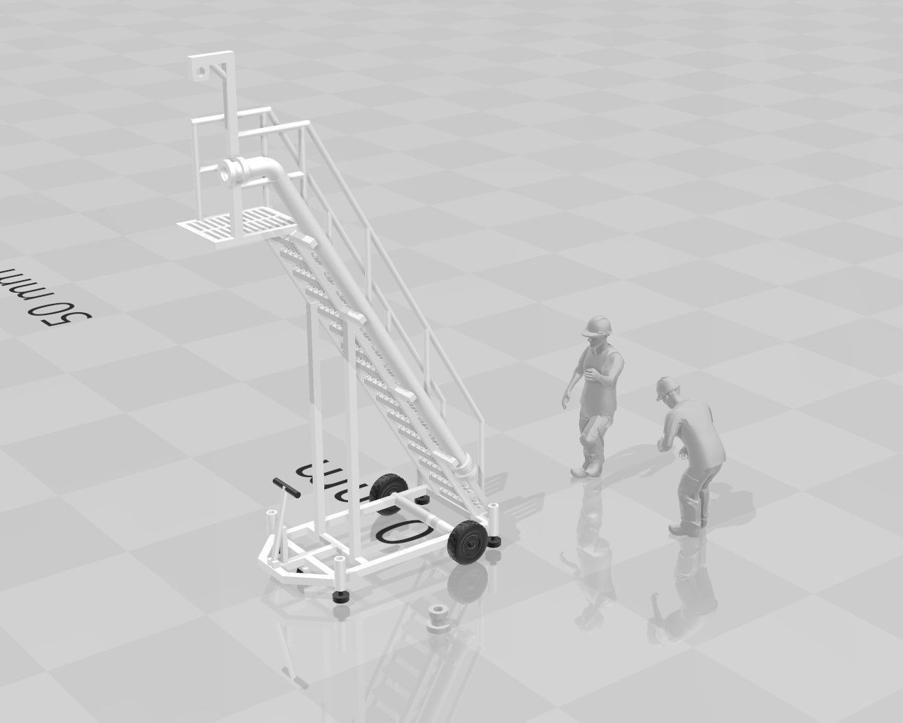 N Scale Portable Liquid Transfer Platform free 3D model | CGTrader