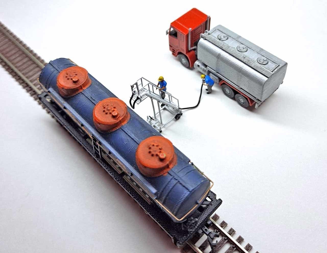 N Scale Portable Liquid Transfer Platform free 3D model | CGTrader
