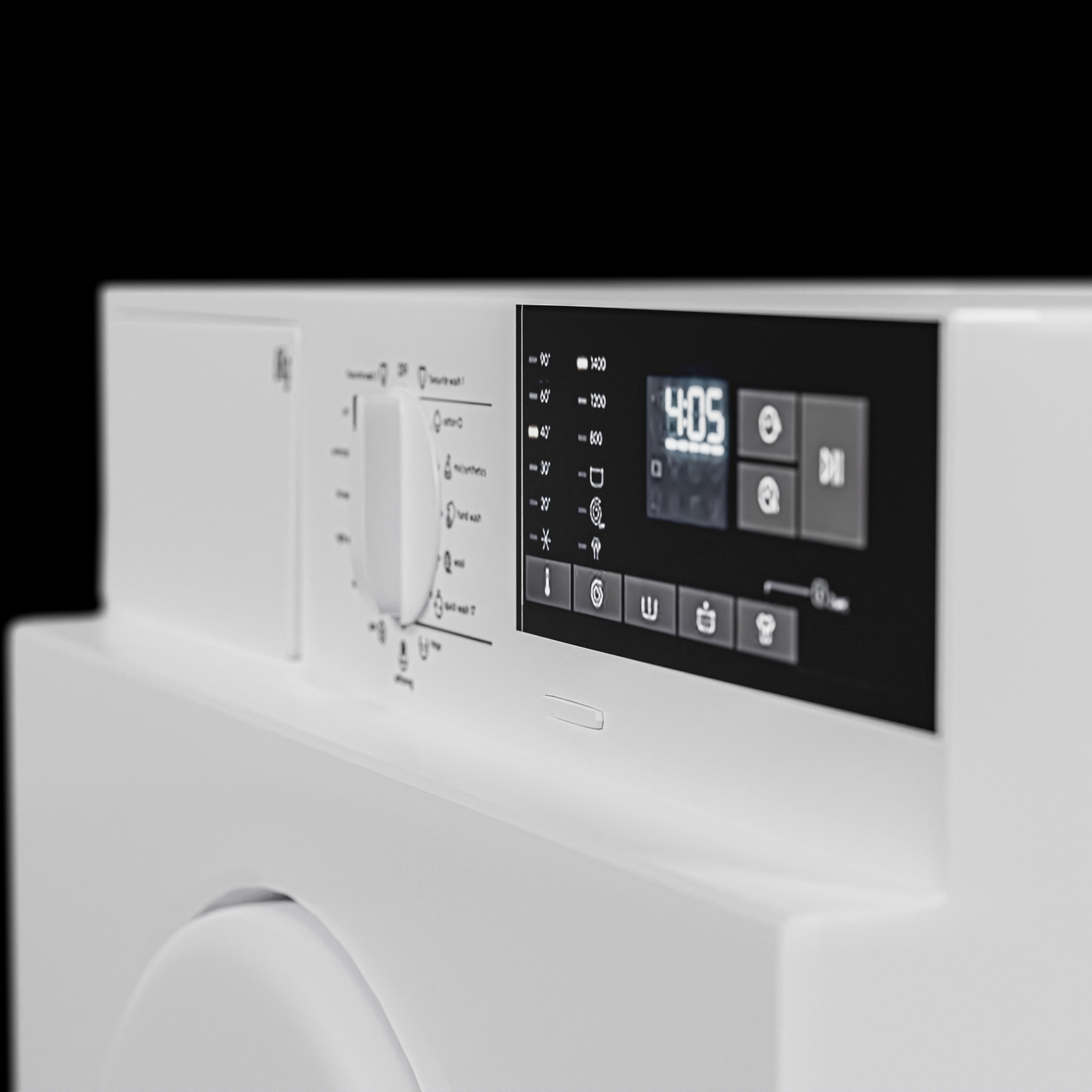 TVaTTAD Integrated washing machine free VR / AR / low-poly 3D model ...