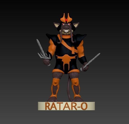 Ratar-o 3D model 3D printable | CGTrader