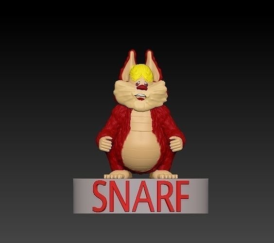 Snarf 3D model 3D printable | CGTrader