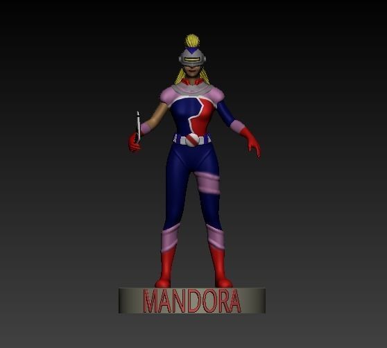 Mandora 3D model 3D printable | CGTrader