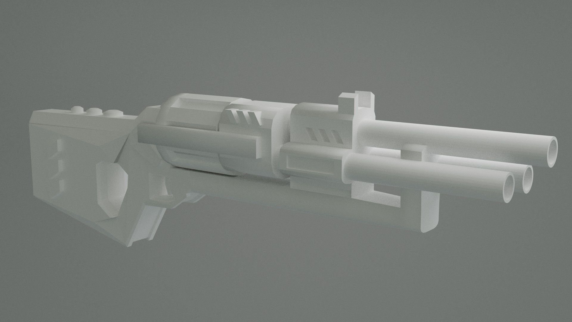 laser blaster free VR / AR / low-poly 3D model | CGTrader