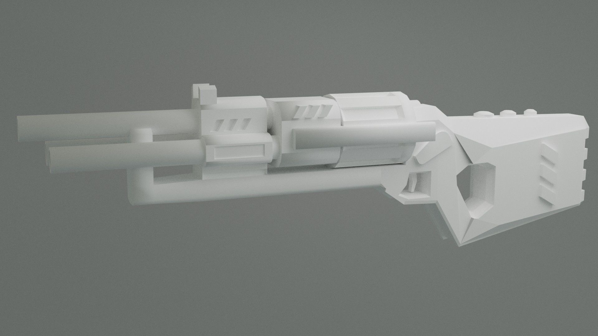 laser blaster free VR / AR / low-poly 3D model | CGTrader