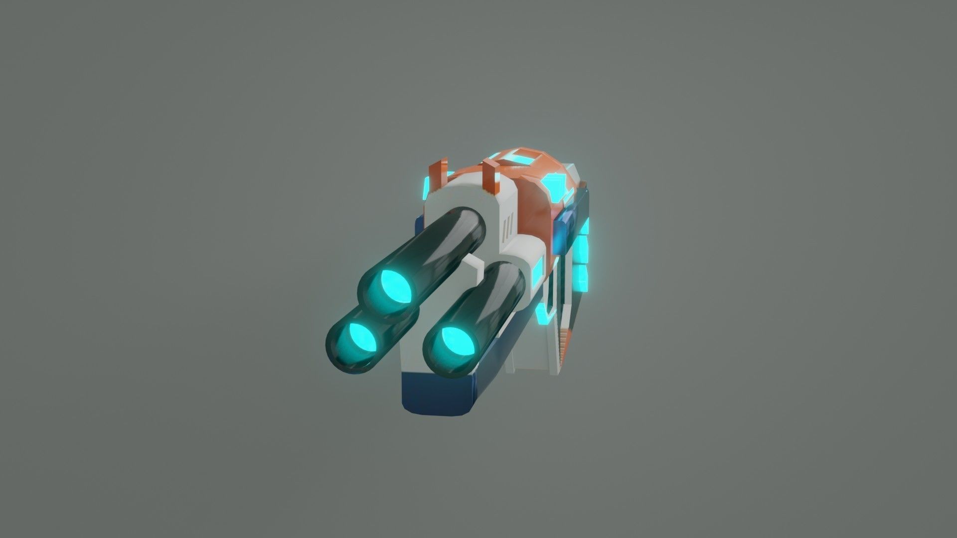 laser blaster free VR / AR / low-poly 3D model | CGTrader