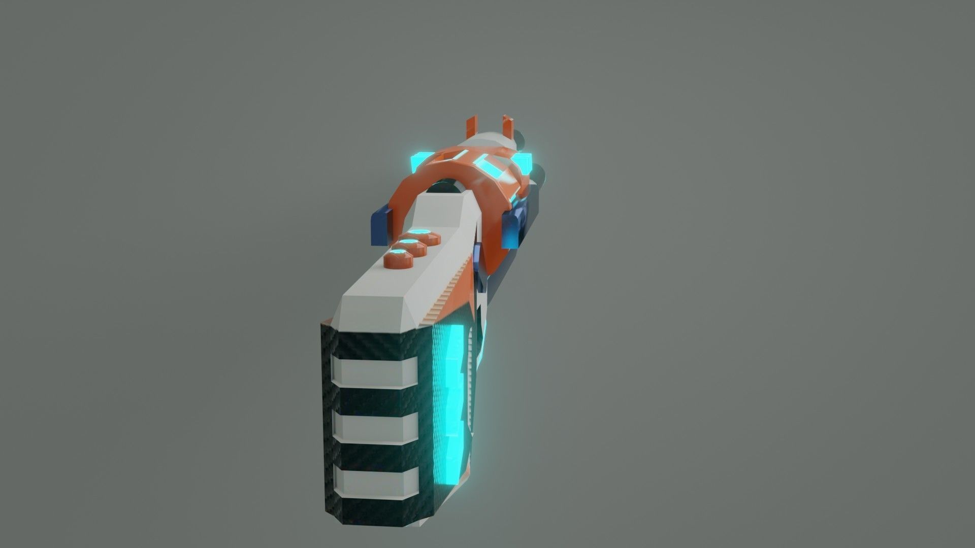 laser blaster free VR / AR / low-poly 3D model | CGTrader