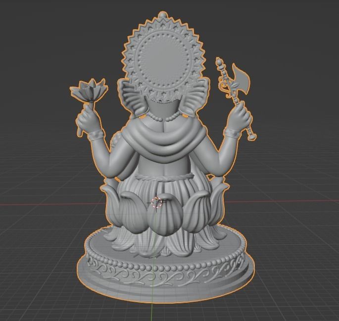 Ganesha - God of wisdom 3D model 3D printable | CGTrader