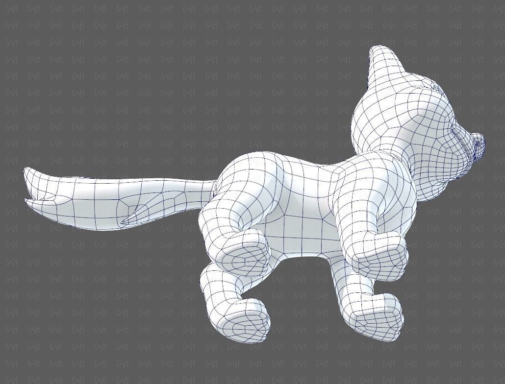 3D model Dog base cartoonV11 VR / AR / low-poly | CGTrader