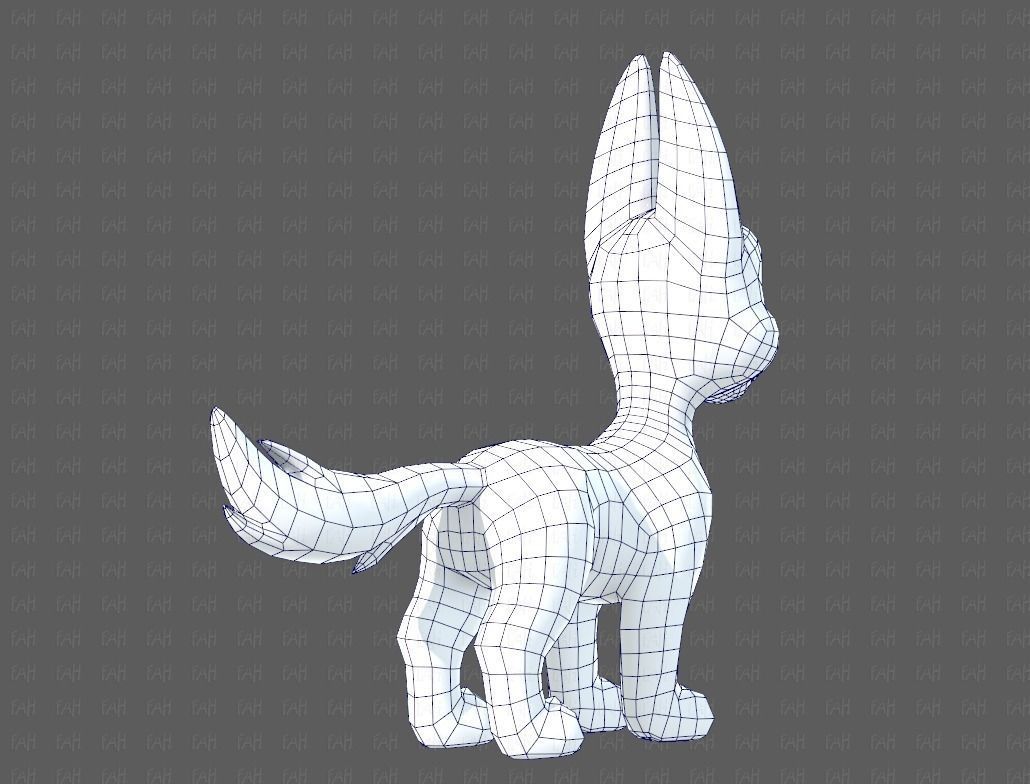 3D model Dog base cartoonV11 VR / AR / low-poly | CGTrader