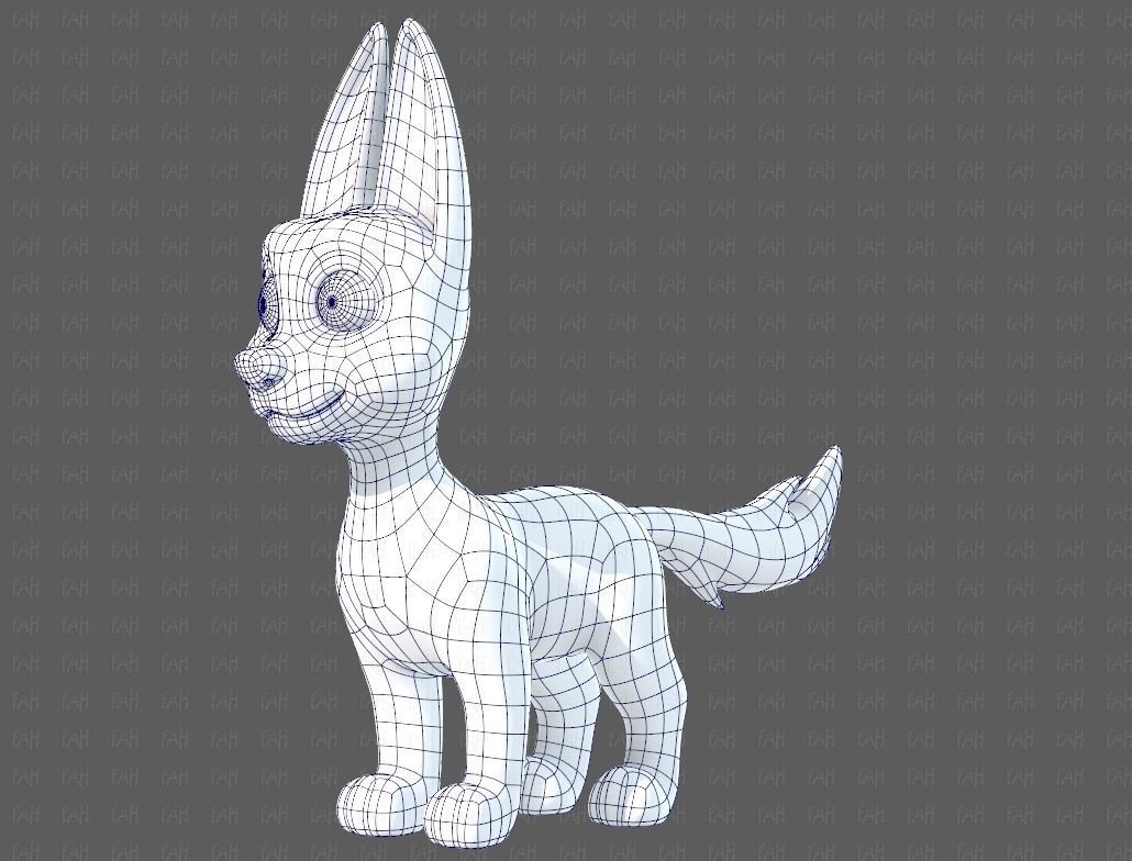 3D model Dog base cartoonV11 VR / AR / low-poly | CGTrader