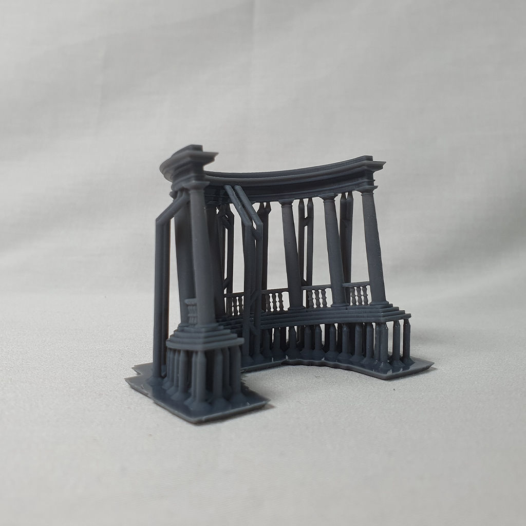 Tuscan style Colonnade 3D model 3D printable | CGTrader