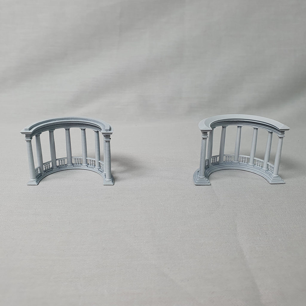 Tuscan style Colonnade 3D model 3D printable | CGTrader