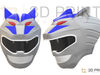 Power Rangers Wild Force Silver Ranger helmet Lunar Wolf Ranger 3D ...