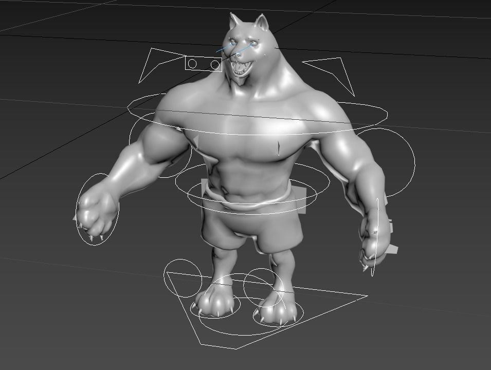 3D model Buff Doge - Game ready Character VR / AR / low-poly | CGTrader