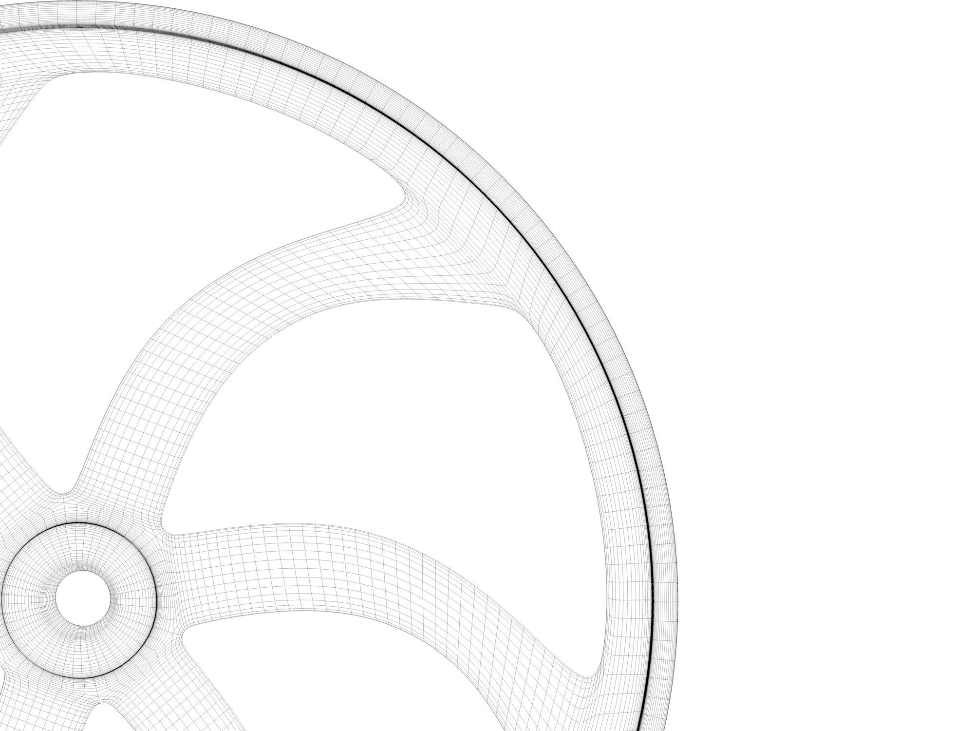 Sewing Machine Wheel 3D model | CGTrader