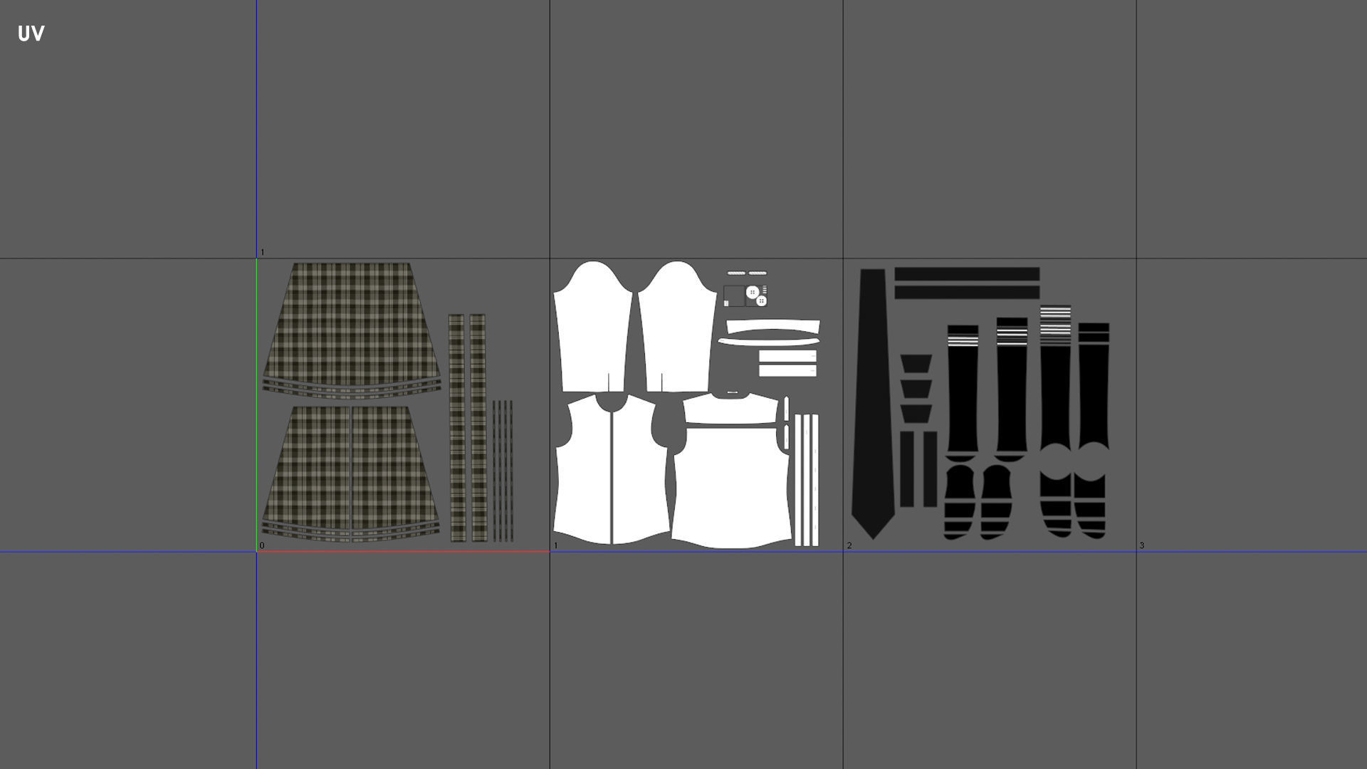 Girls Outfit 61 - Marvelous Designer 3D model | CGTrader