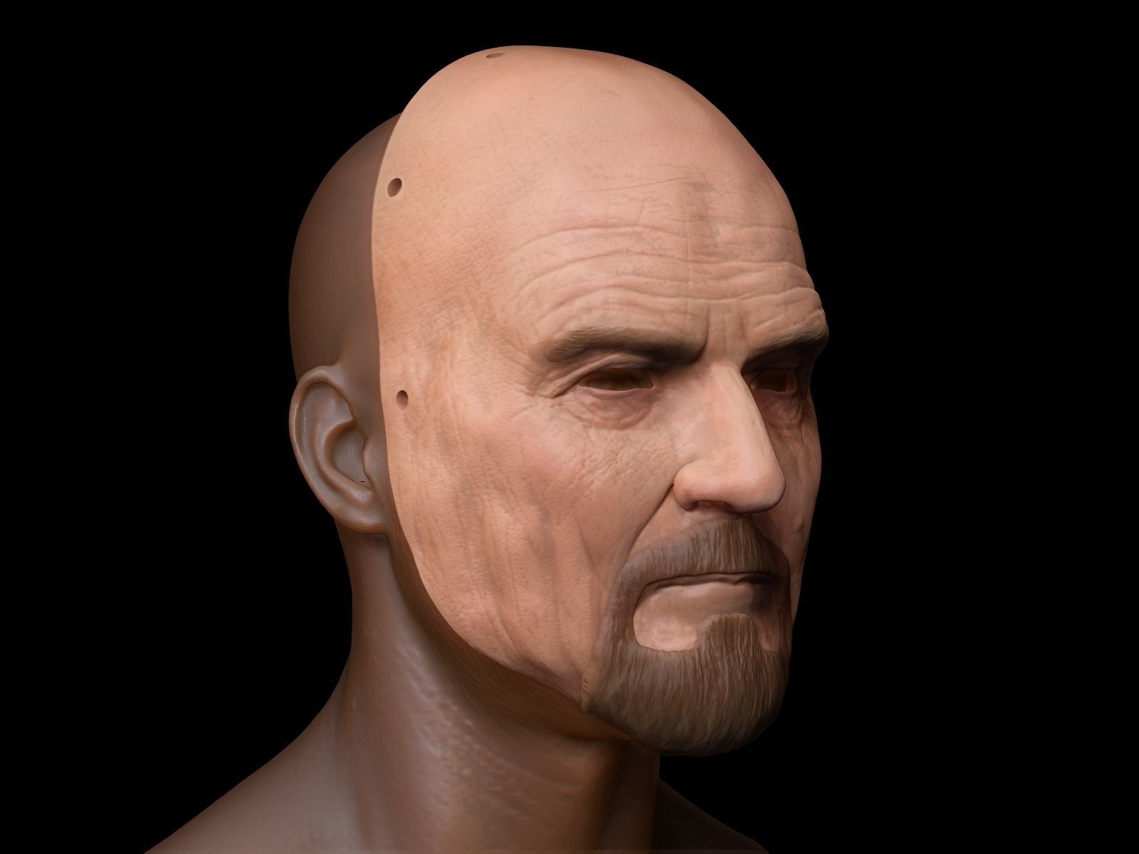 Walter White - Heisenberg - Breaking Bad 3D model 3D printable | CGTrader