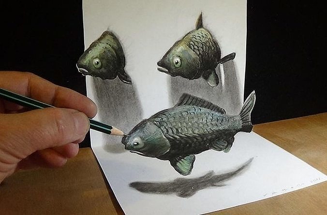 3D art fish vip pro 3D model 3D printable | CGTrader