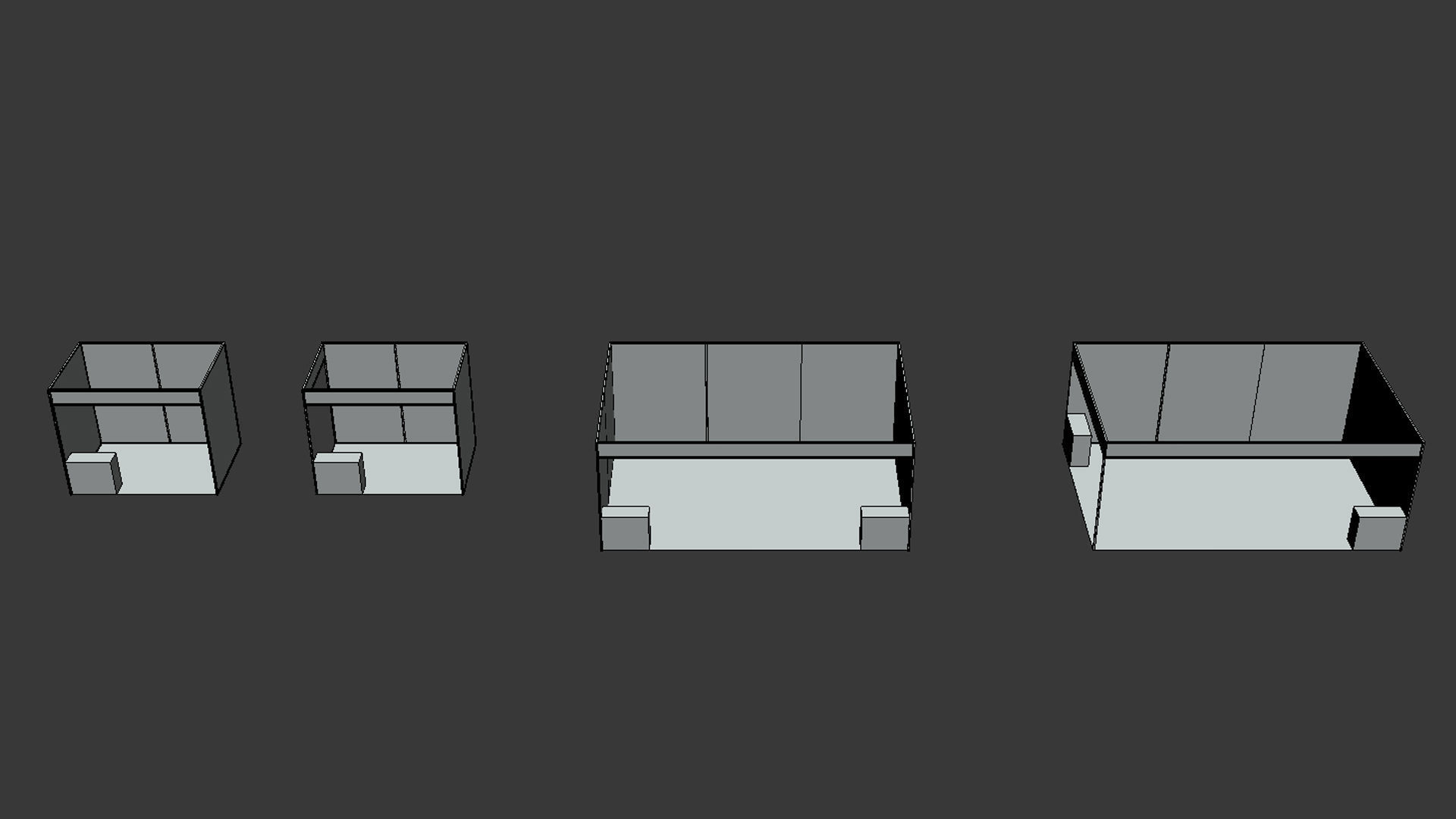 octonorm stall 3D model | CGTrader