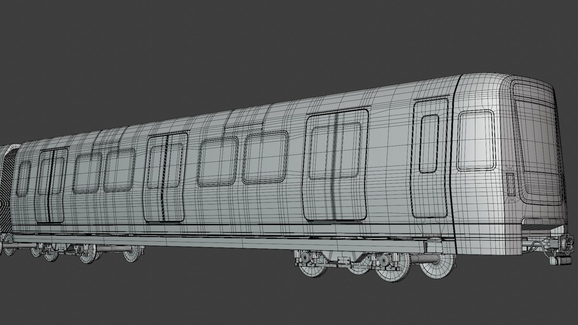 Stockholm metro train 3D model | CGTrader