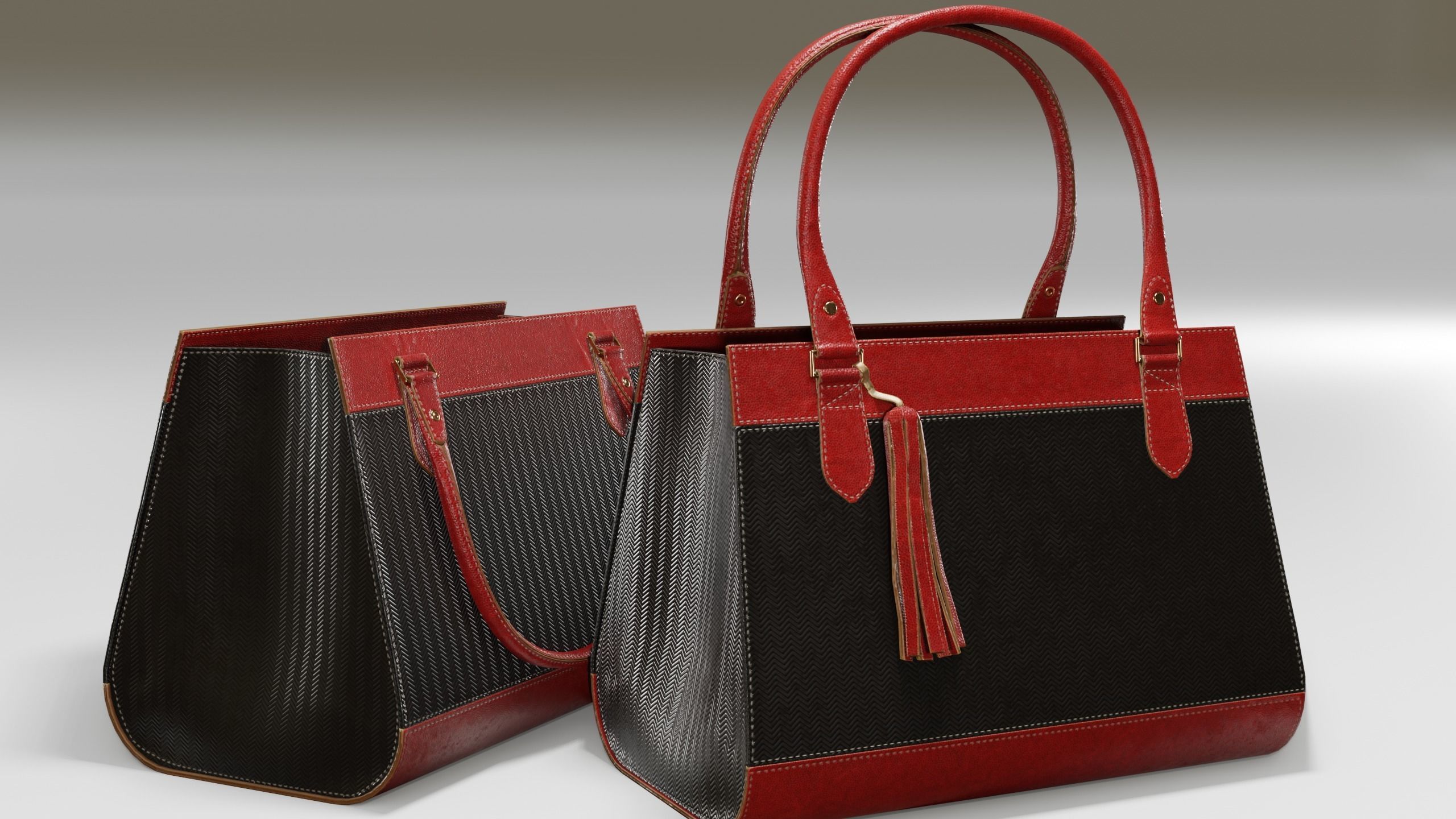 3D model Women Bag Colors VR / AR / low-poly | CGTrader