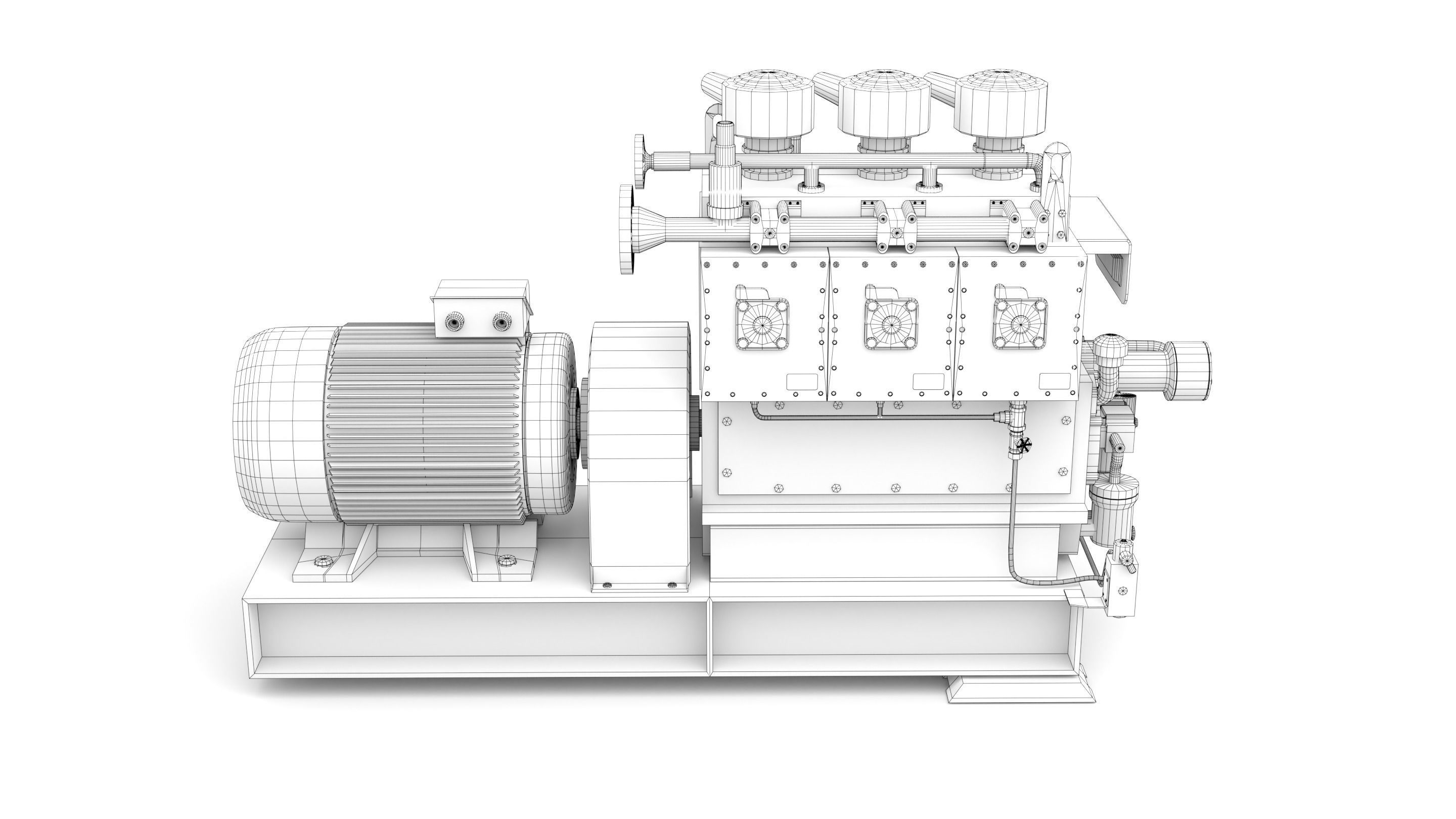 Marine Compressor 3D model | CGTrader
