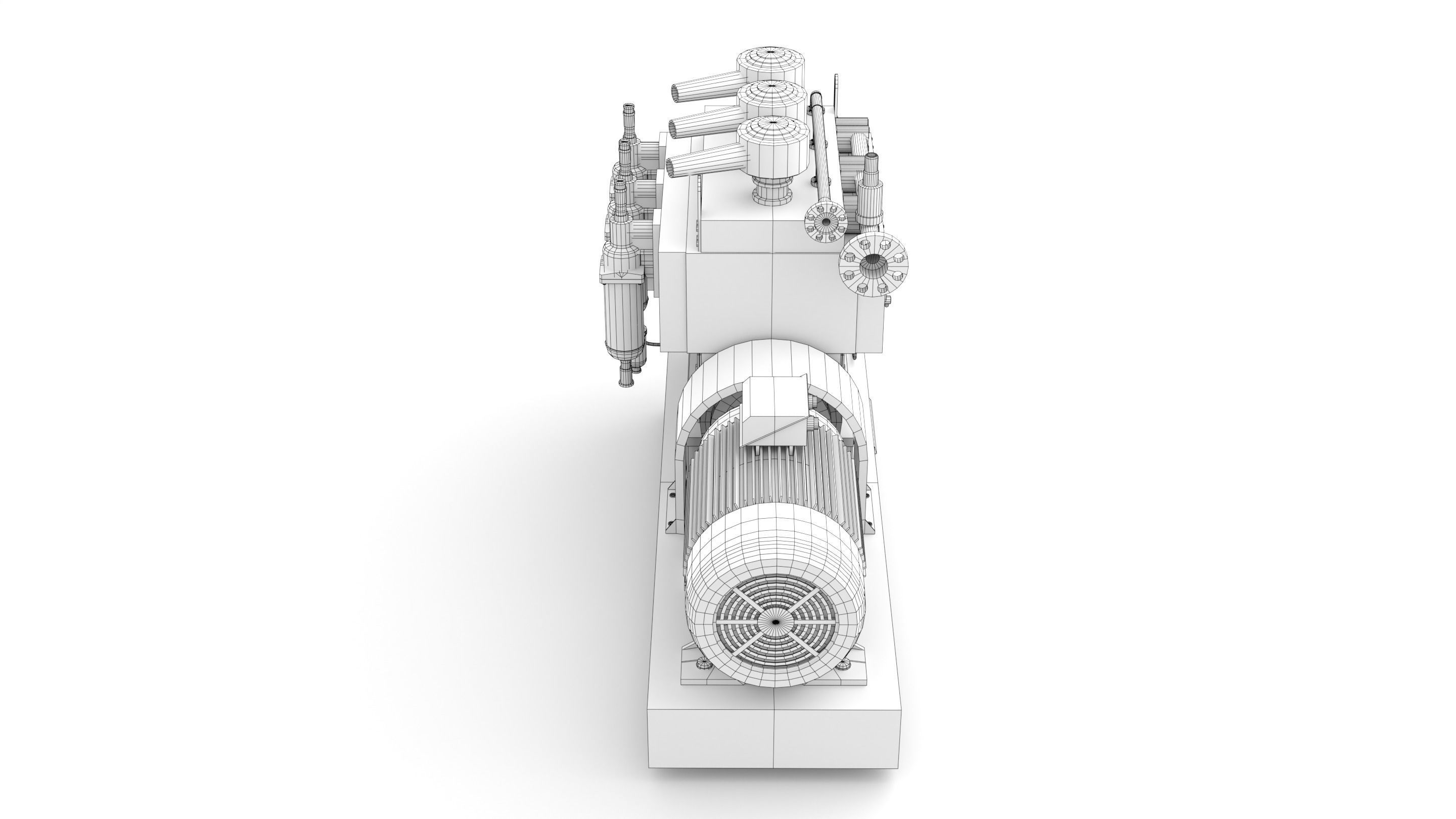 Marine Compressor 3D model | CGTrader