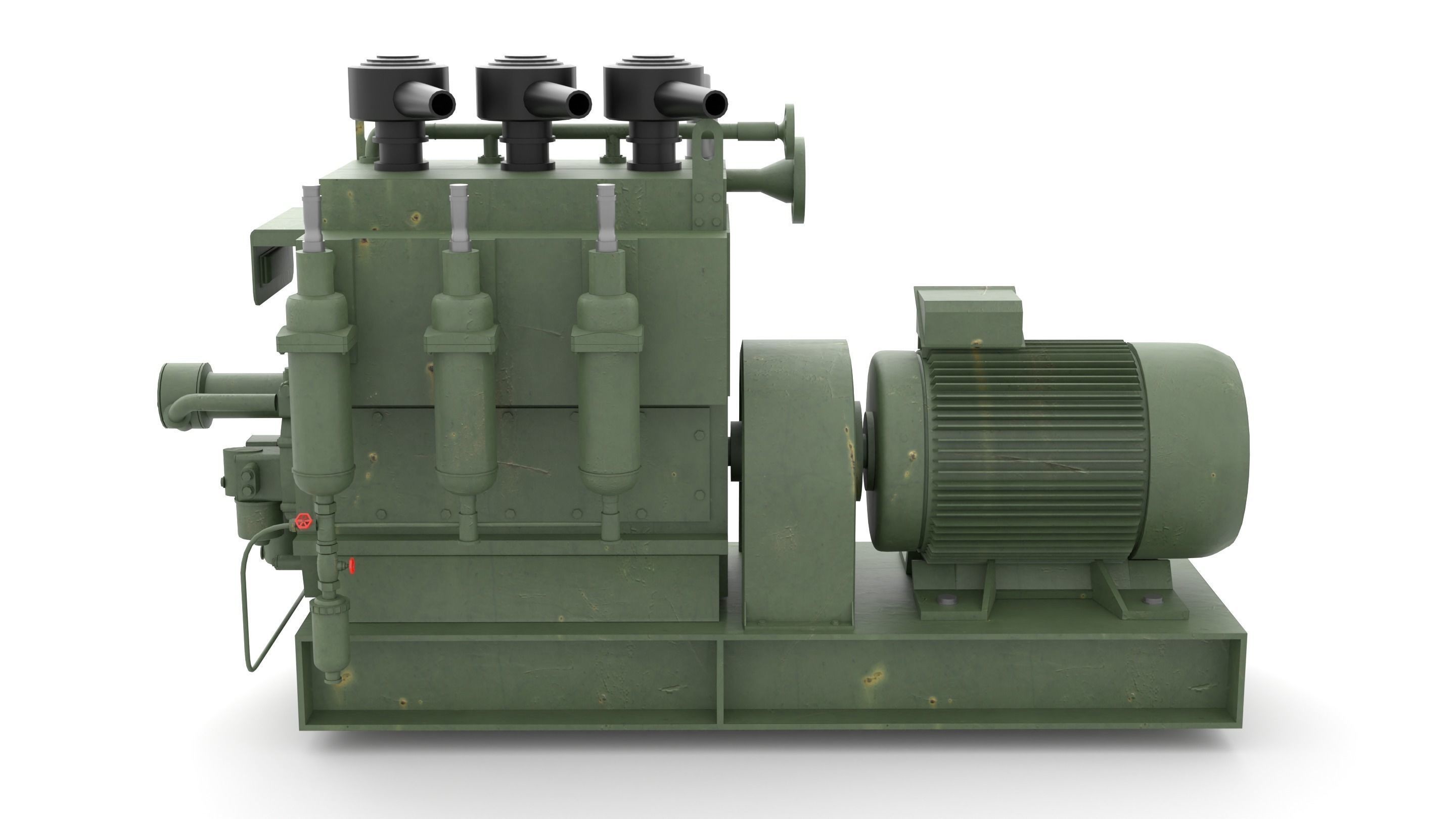 Marine Compressor 3D model | CGTrader