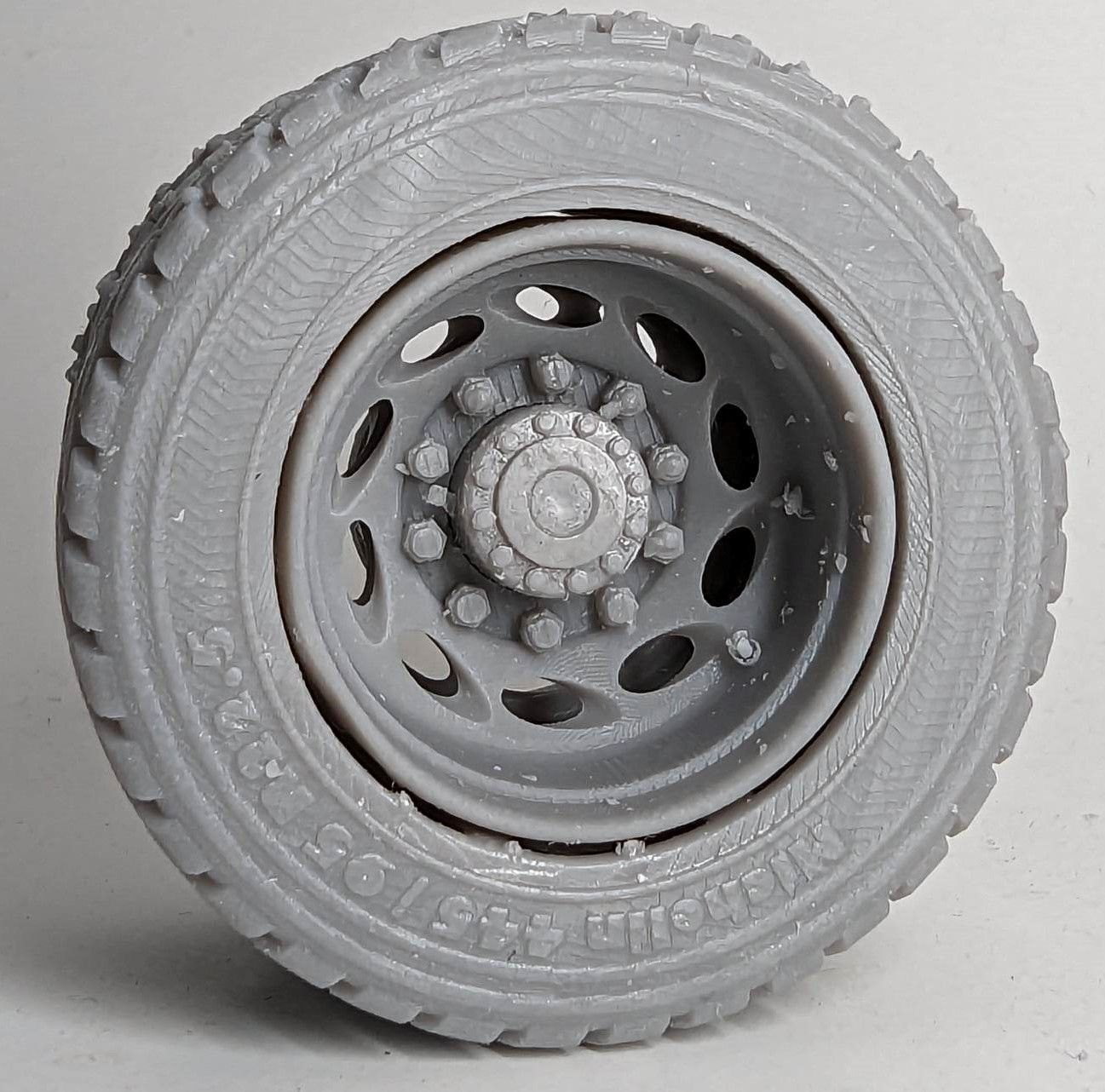 Triple axle heavy haul trailer plus 2 versions of the jeep 3D model 3D ...
