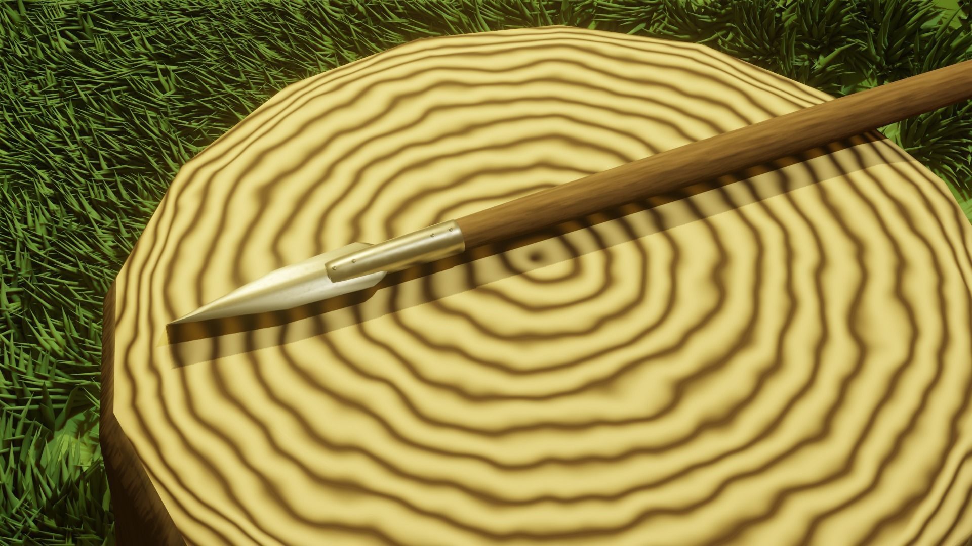 3D model Simple Fantasy Javelin VR / AR / low-poly | CGTrader