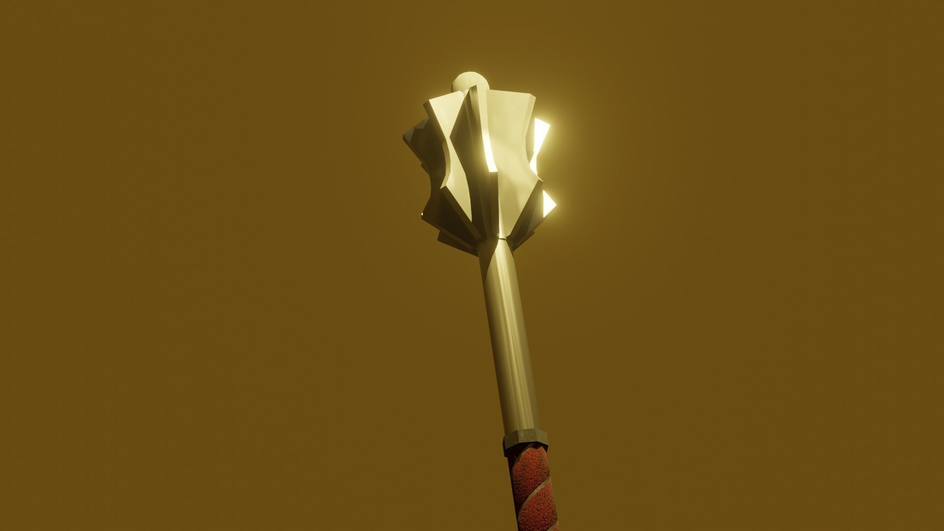 3D model Simple Fantasy Mace VR / AR / low-poly | CGTrader