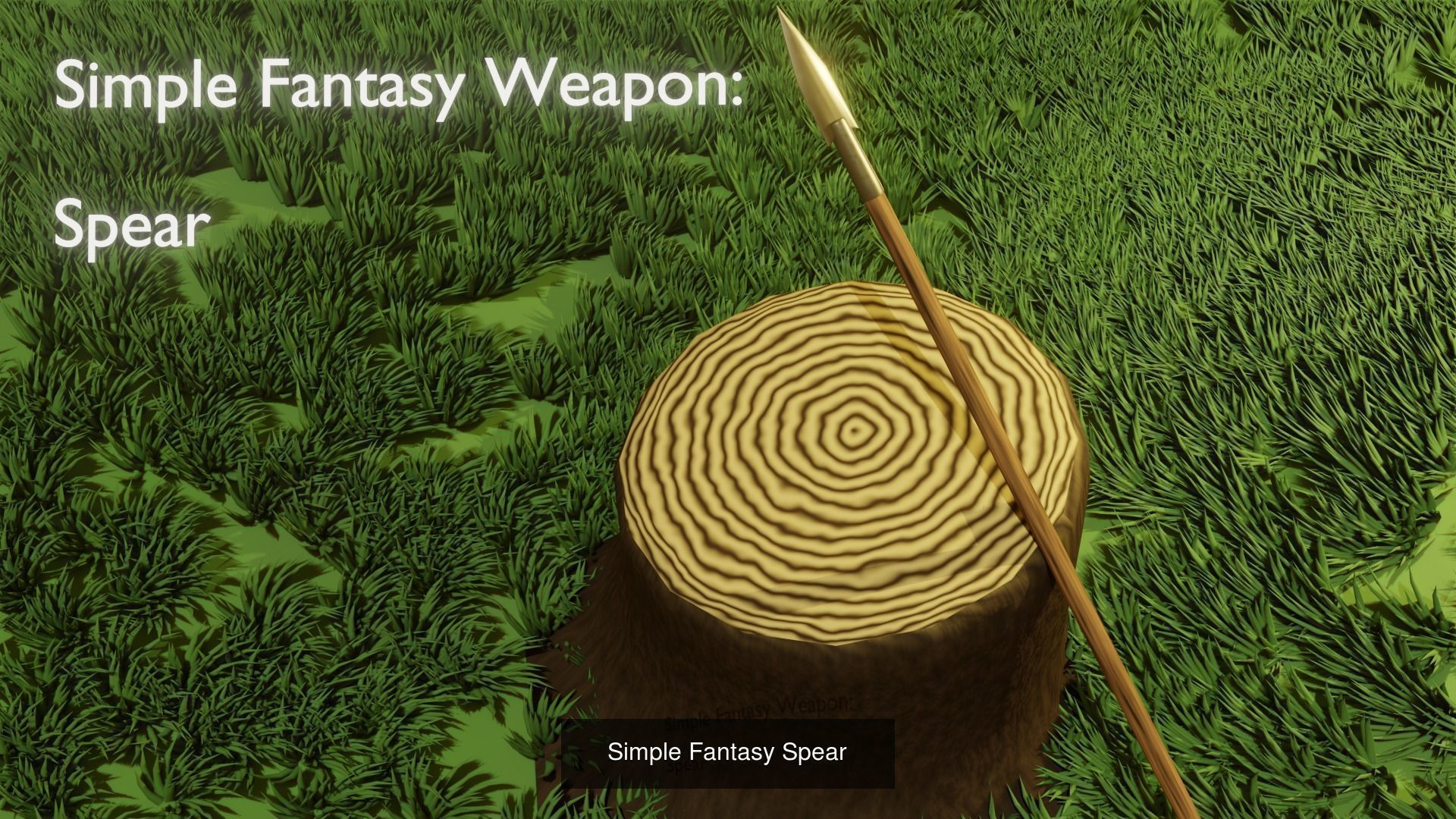 3D Model Collection Simple Fantasy Weapons Pack VR / AR / low-poly ...
