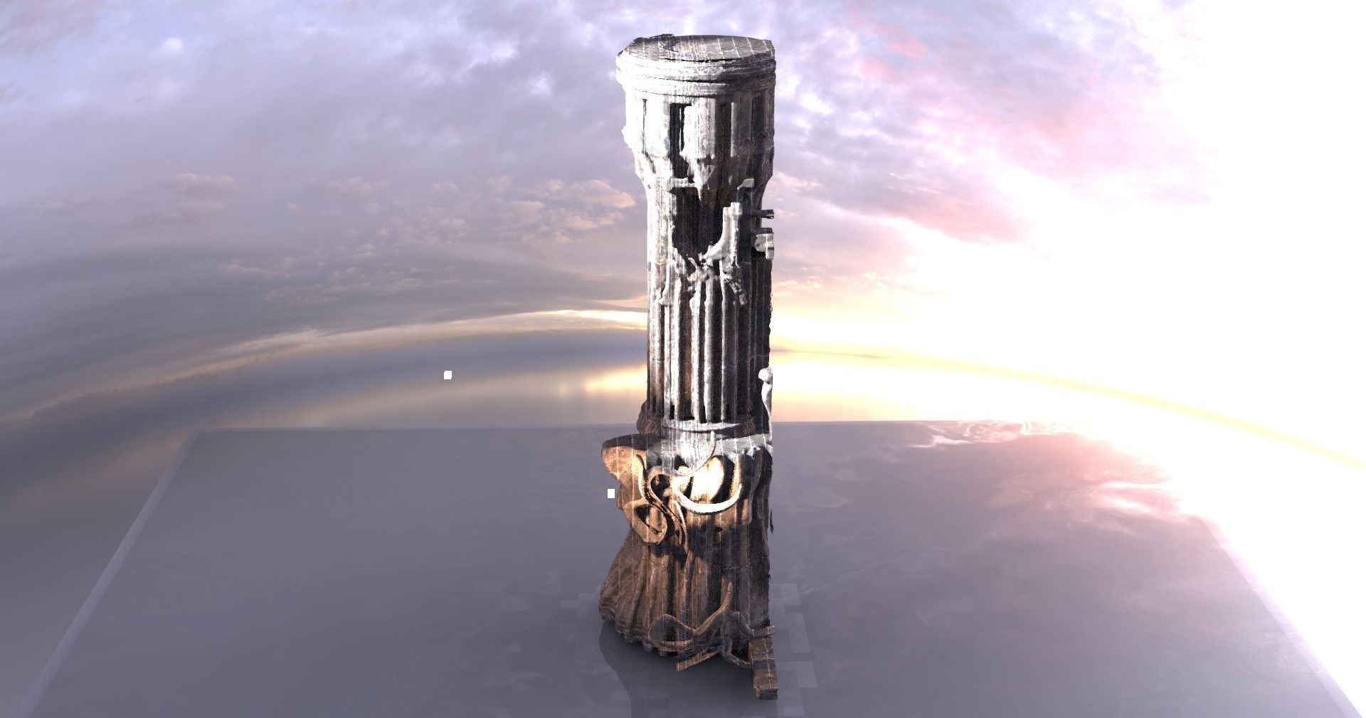 Forest Cobra Fort Tower Single 3D model | CGTrader