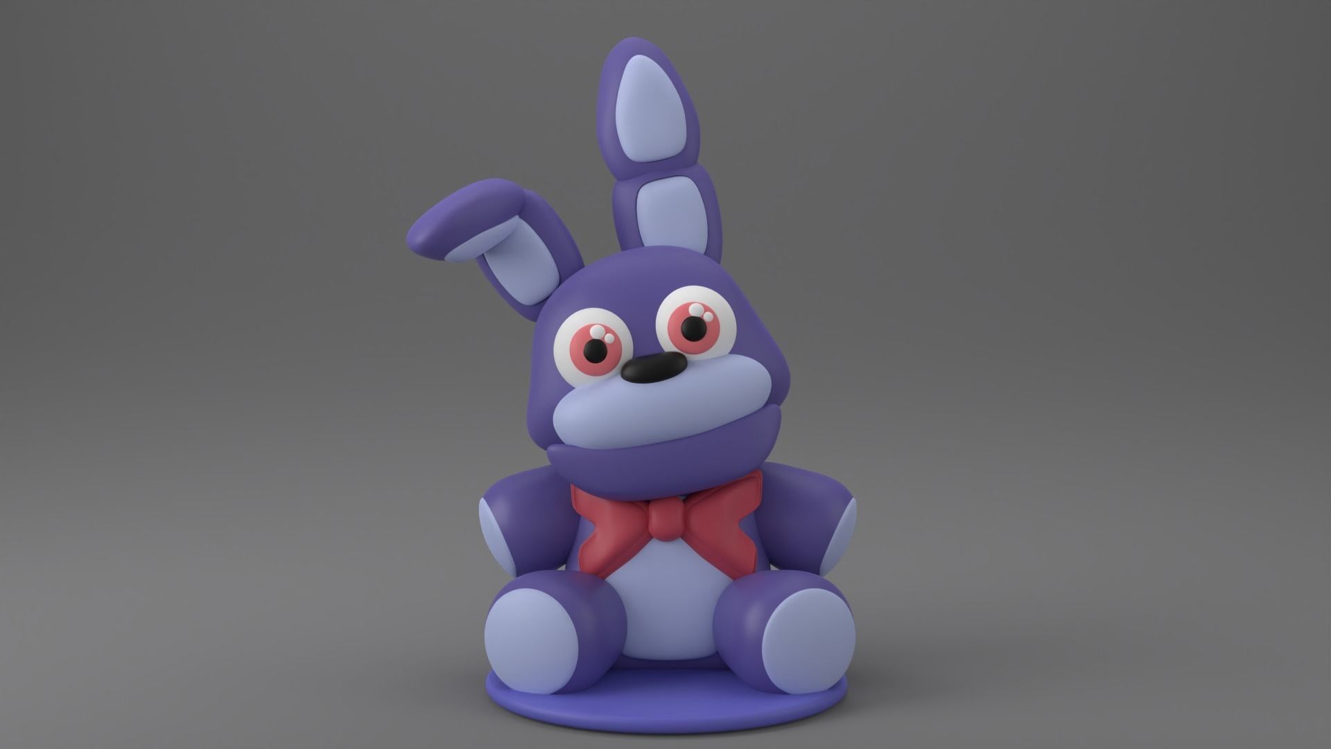 Bonnie The Bunny Plushie - Five Nights At Freddys 3D model 3D printable ...