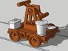 Railroad Hand Car with Tools by Outland Models 3D Printable 3D model 3D ...