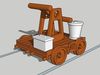 Railroad Hand Car with Tools by Outland Models 3D Printable 3D model 3D ...