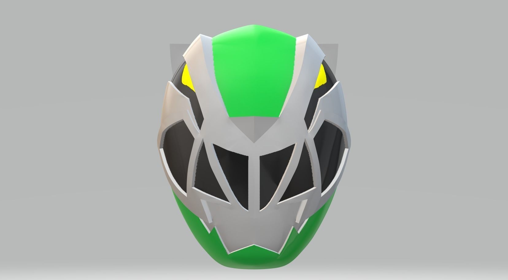 Power Rangers Dino Fury Green Ranger helmet 3D model 3D printable ...