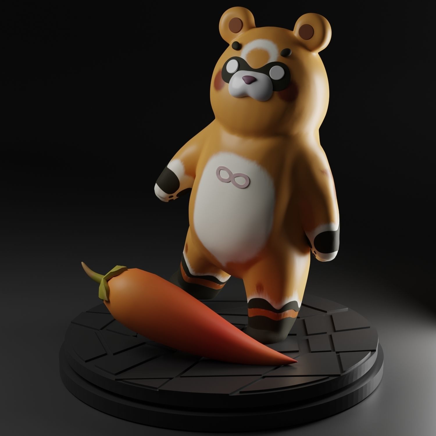 Guoba Genshin Impact 3d Model 3d Printable Cgtrader