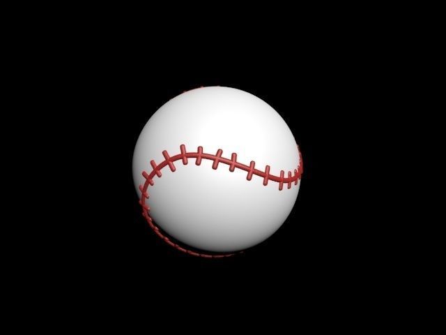 softball - multiextruder colorprintable 3D model 3D printable | CGTrader