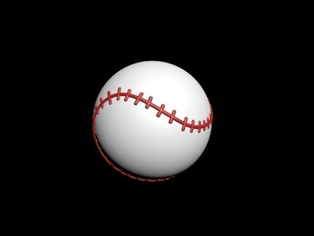 softball - multiextruder colorprintable 3D model 3D printable | CGTrader