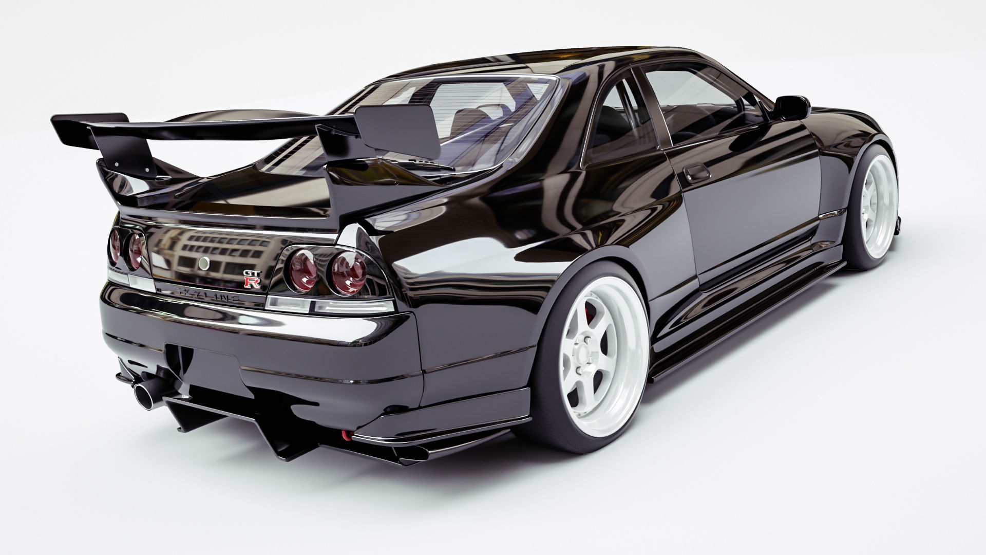 NISSAN SKYLINE GT-R 33 3D model | CGTrader