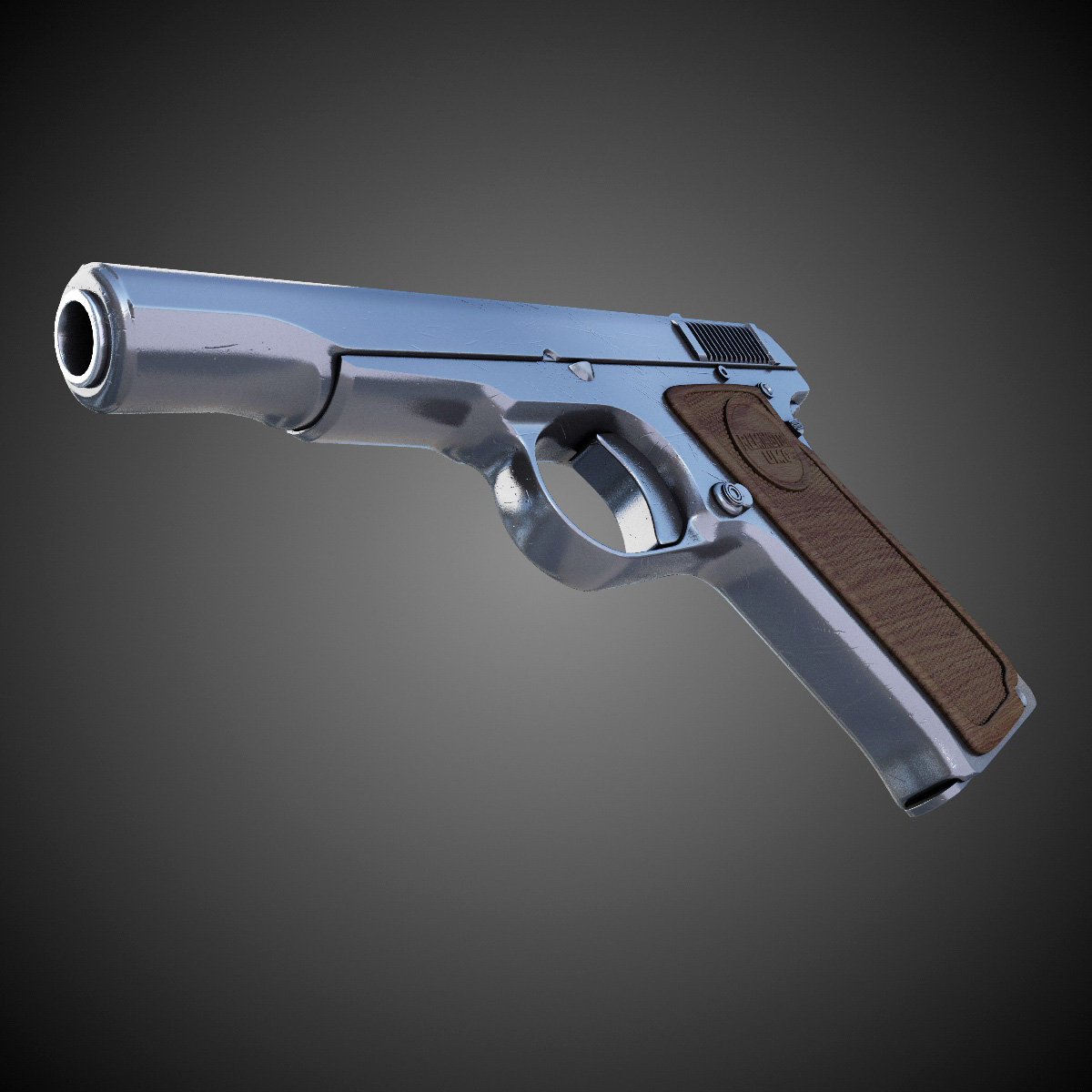 Remington Model 51 Hi-Res 3D model | CGTrader