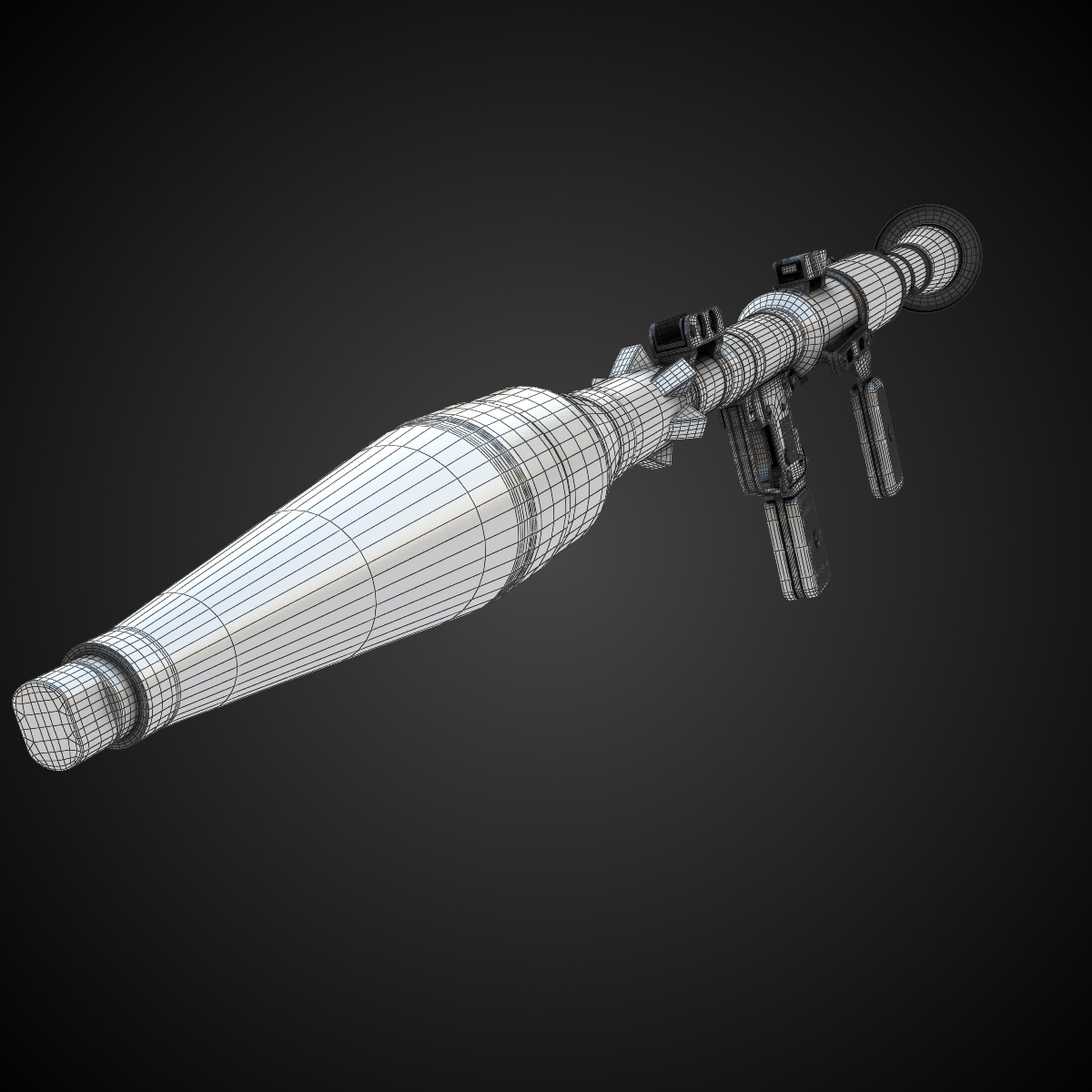 RPG-7 Hi-Res 3D Model .max .obj .fbx .lwo .lw .lws .ma .mb - CGTrader.com