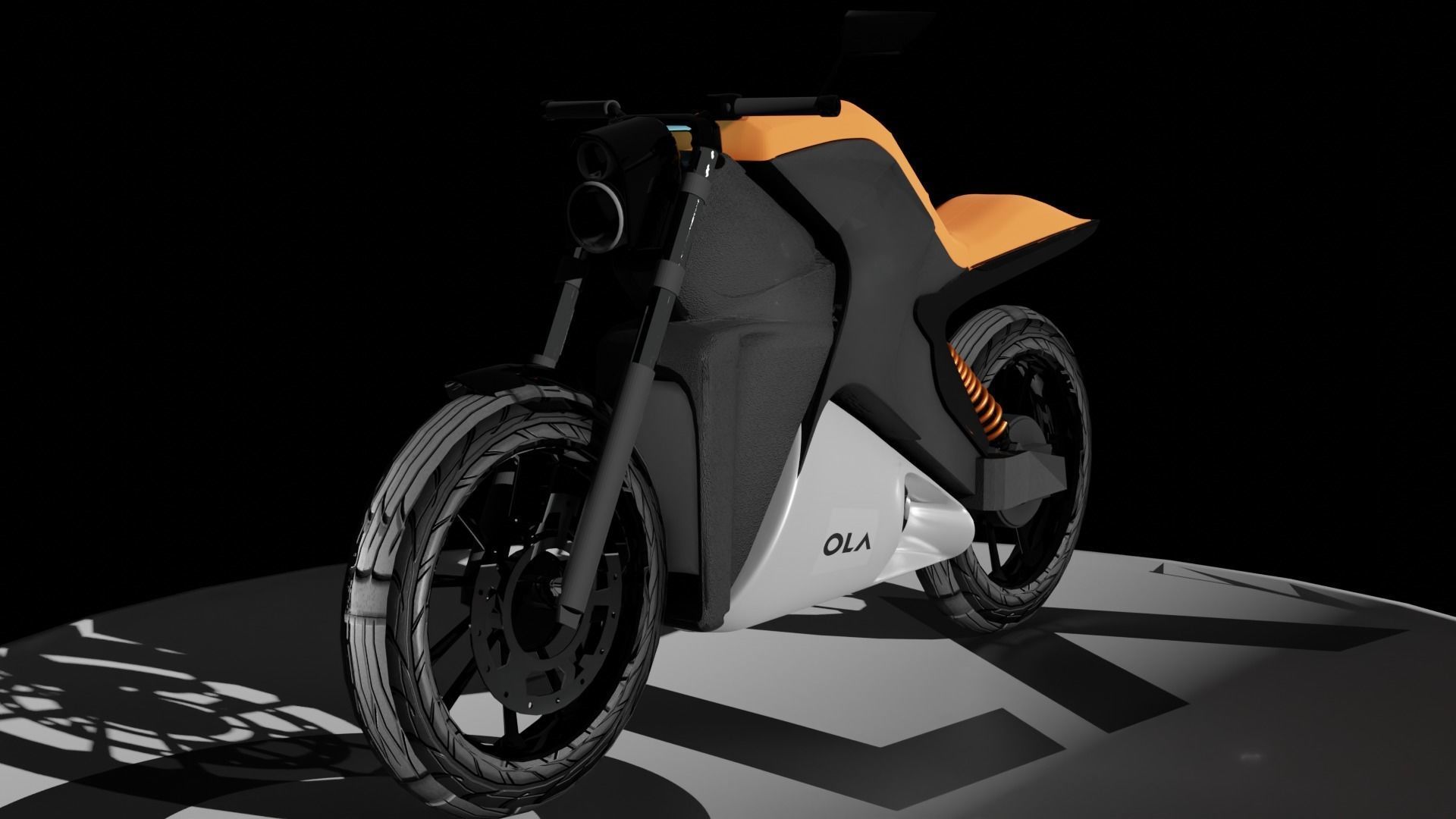 OLA Electric Bike 3D model | CGTrader