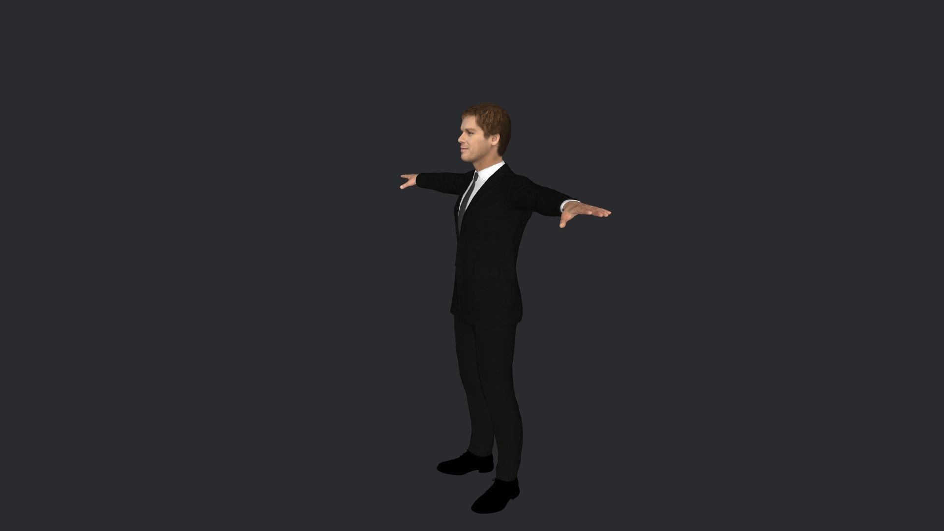 Dexter Morgan Hyper Realistic Full Body Rigged Character 3D model ...
