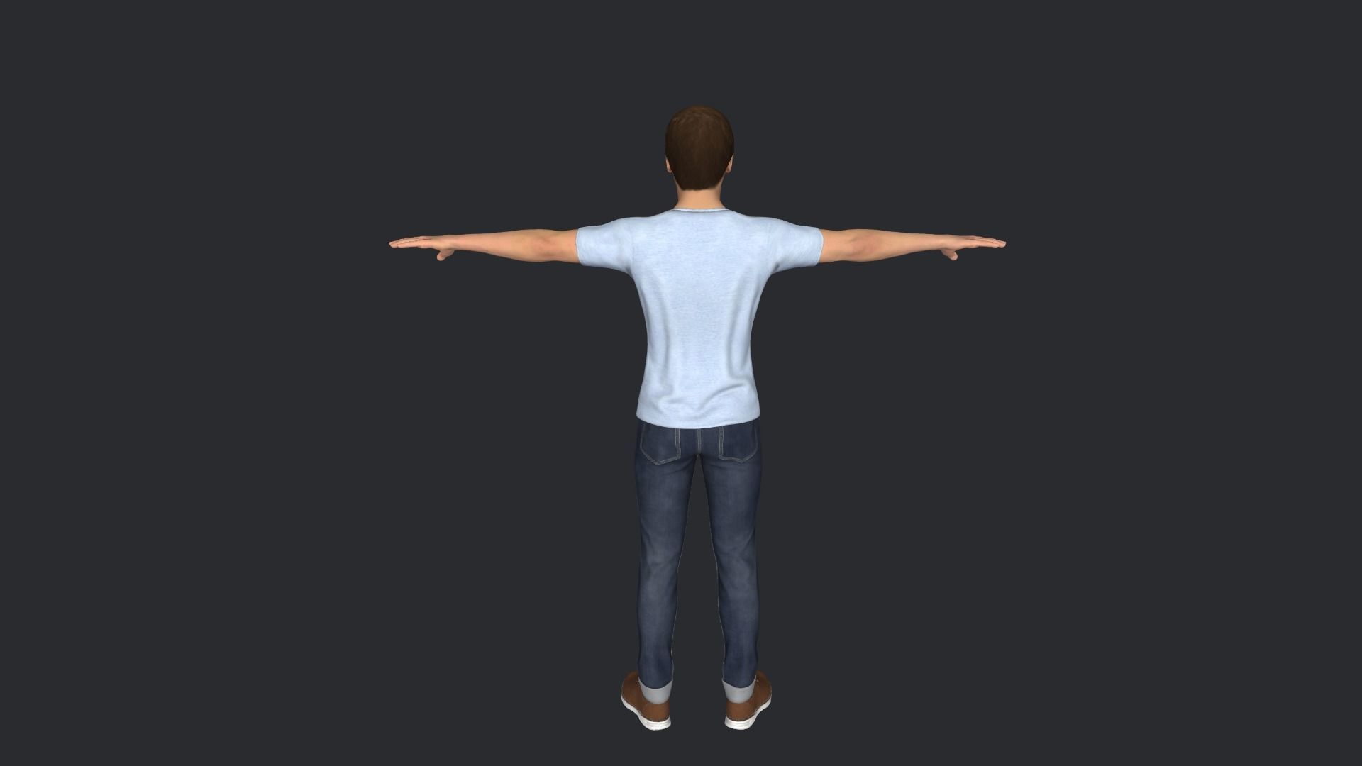 Dexter Morgan Hyper Realistic Full Body Rigged Character 3D model ...