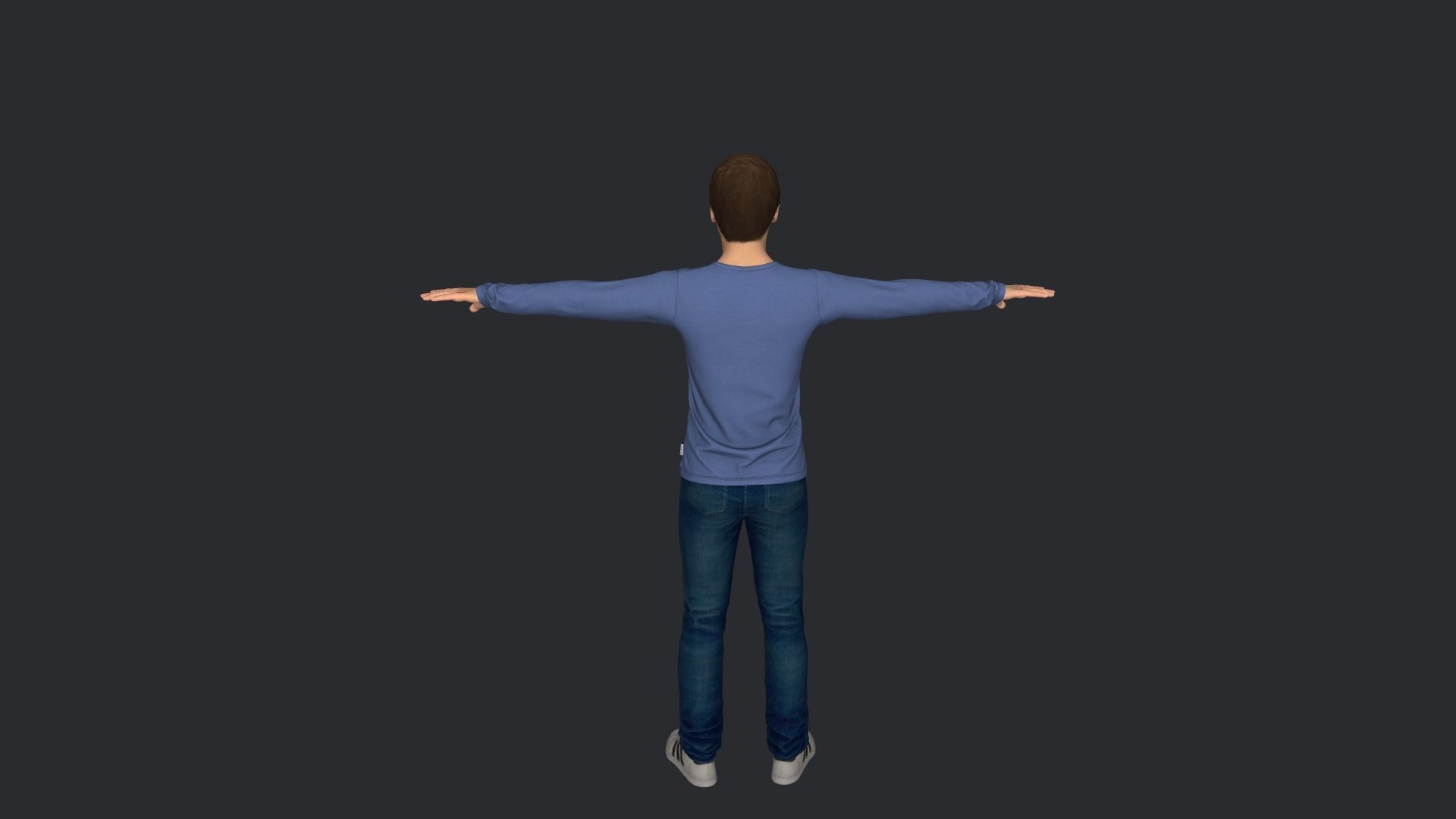 Dexter Morgan Hyper Realistic Full Body Rigged Character 3D model ...